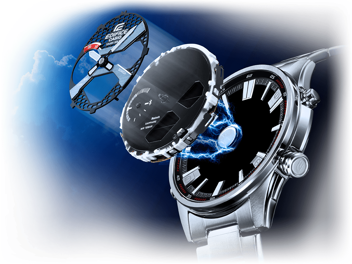 Edifice EQS-920 / 5585 / Solar Powered Chronograph