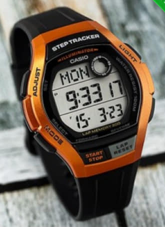 Casio WS-2000 — With Step Tracker for Walkers and Runners