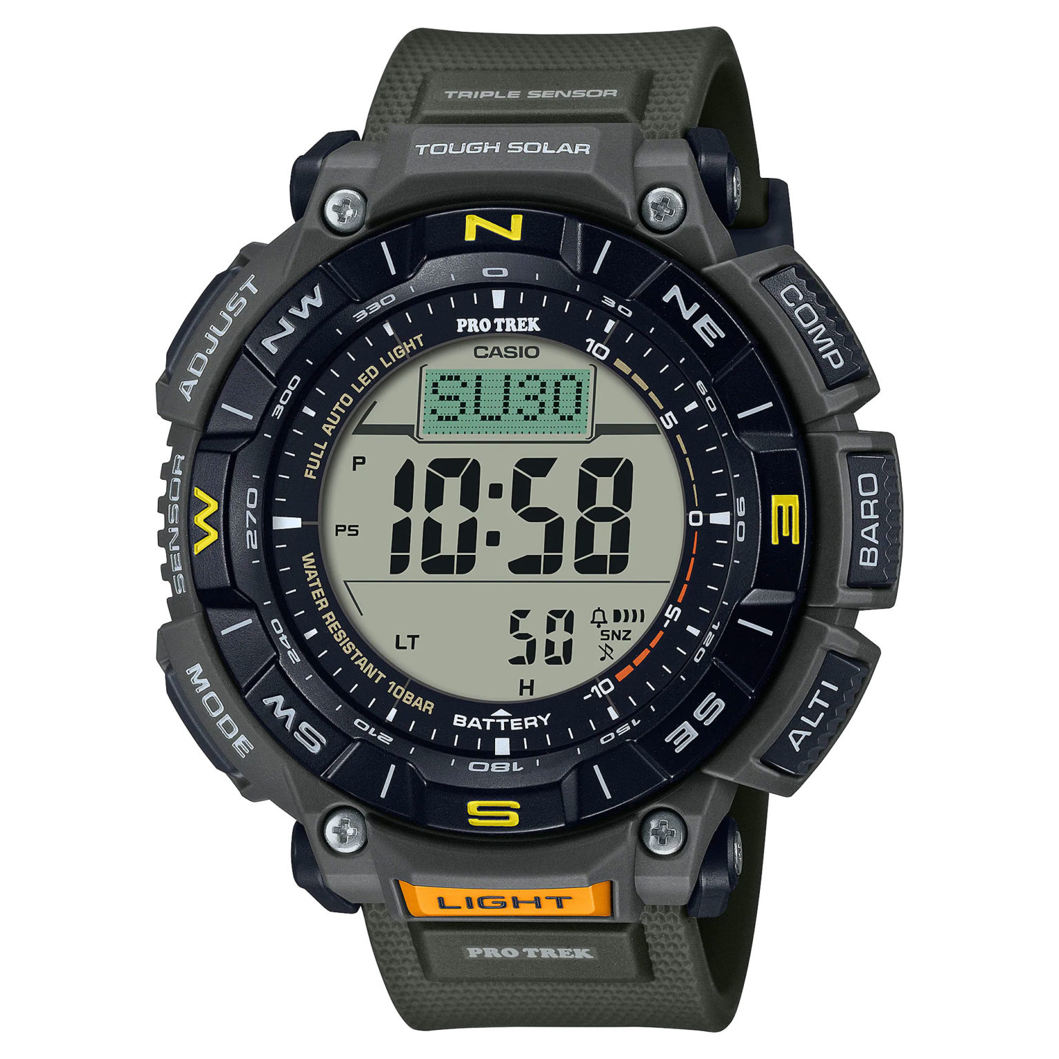 ProTrek PRG-340 User Manual / Casio Module 3513