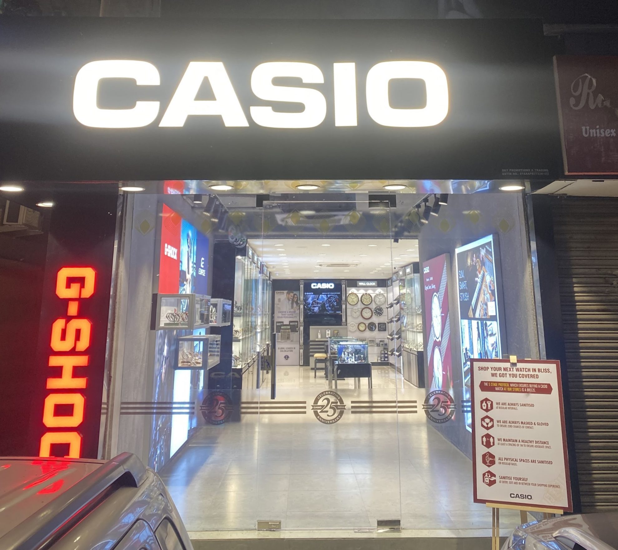 CASIO Stores in Delhi / India / G-SHOCK STOREs